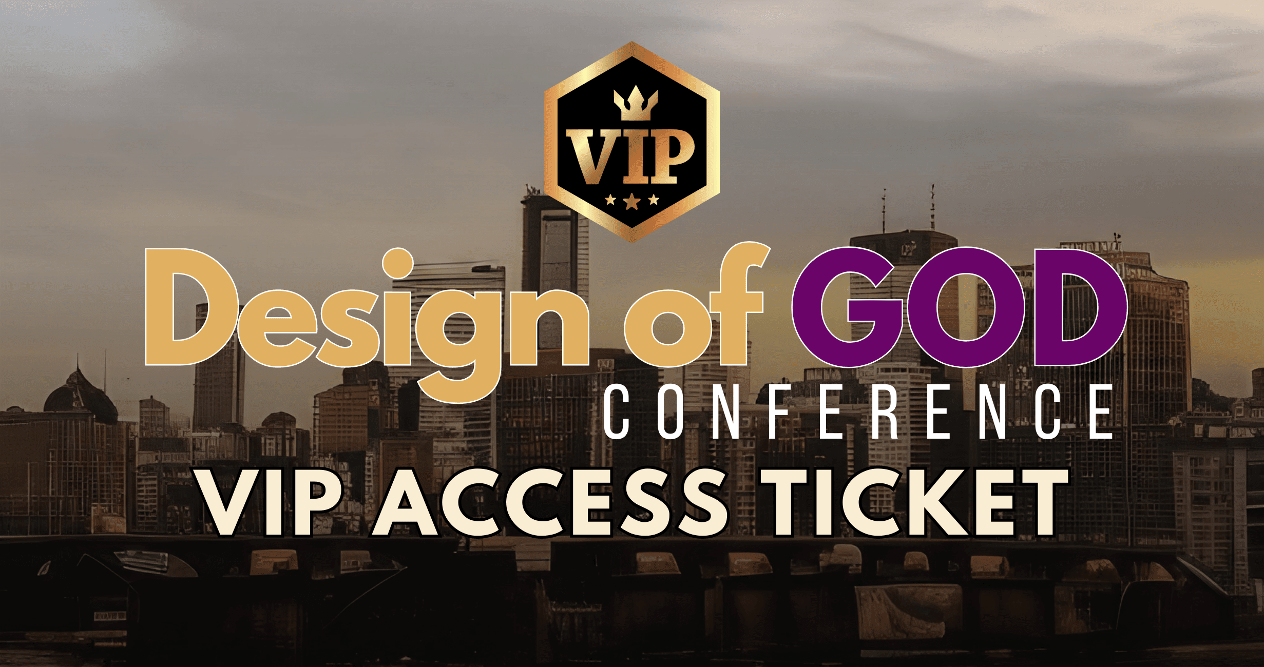 Design of God Conference Order Form